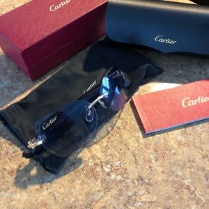 Cartier | Other | Cartier White Buffs | Poshmark
